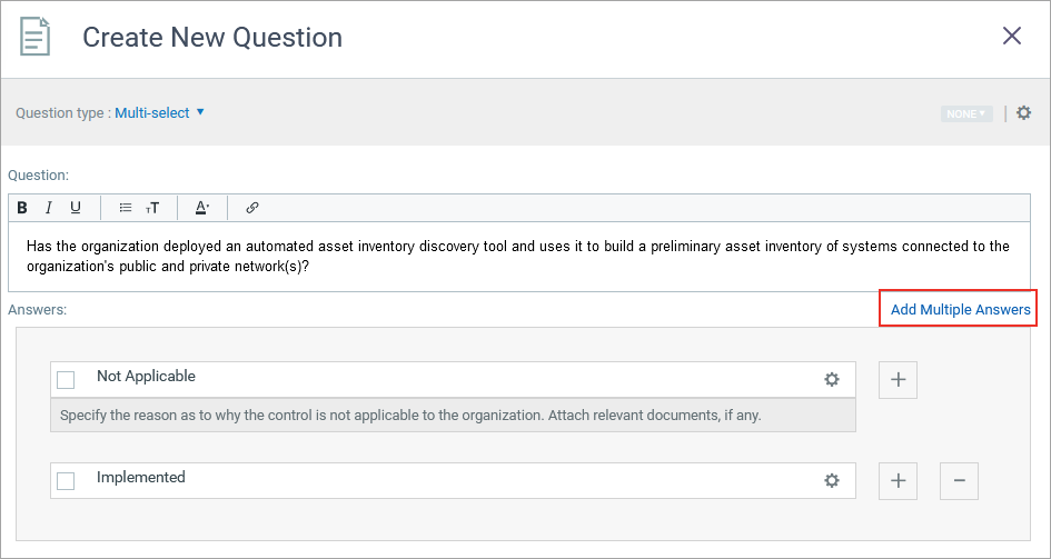 Configure a Template