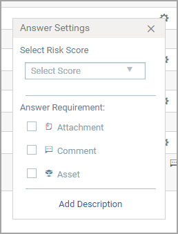 Template Scores and Risk Ratings